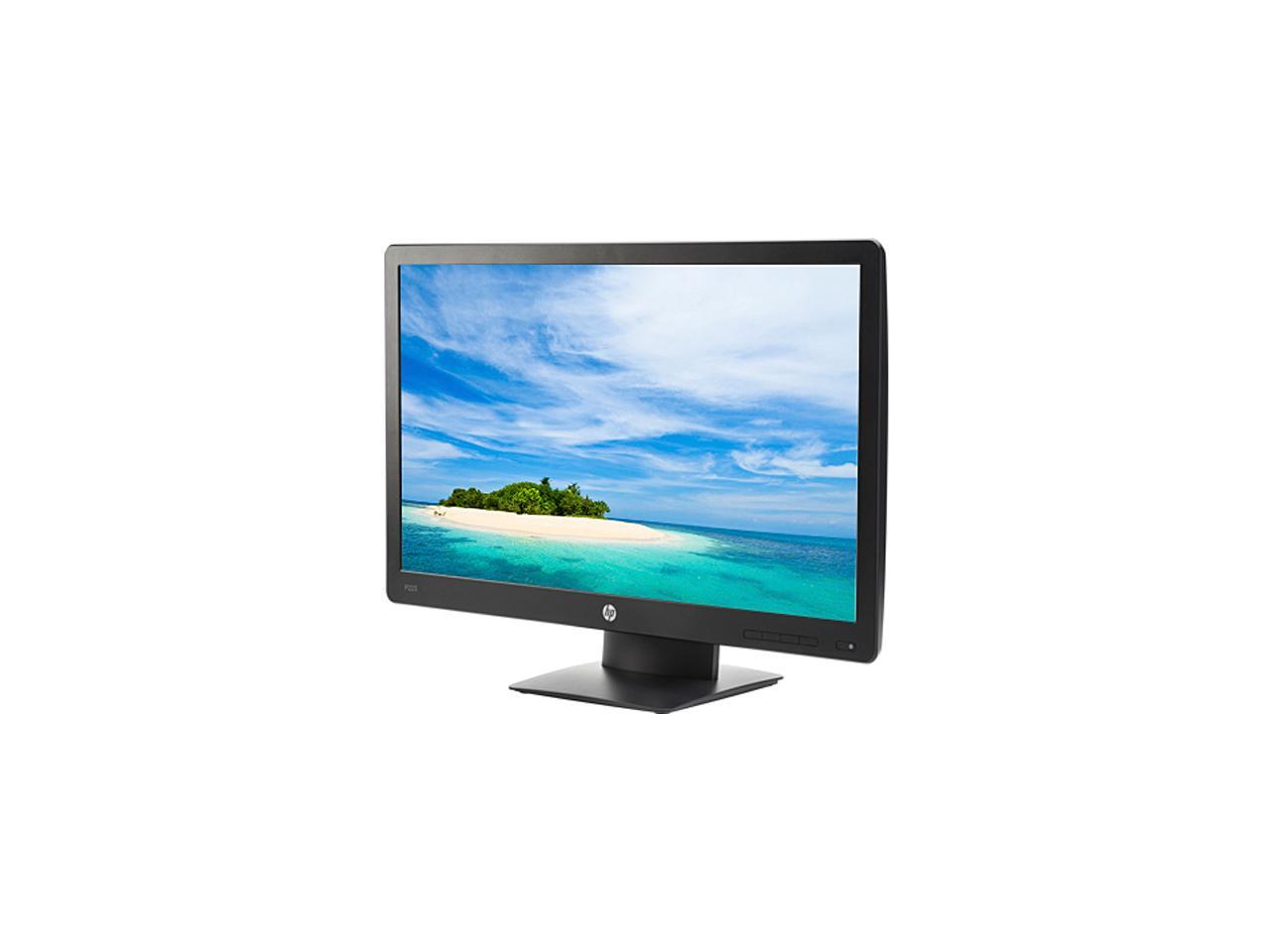 HP ProDisplay P223 21.5" LED Monitor, 1920 x 1080, 16:9, 3000:1, 250 cd/m2, 5ms, VGA ...