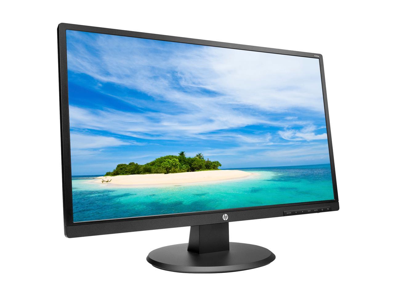 HP V244a 23.8" Full HD 1920 x 1080 7 ms (GTG) 60 Hz D-Sub, DVI, HDMI ...
