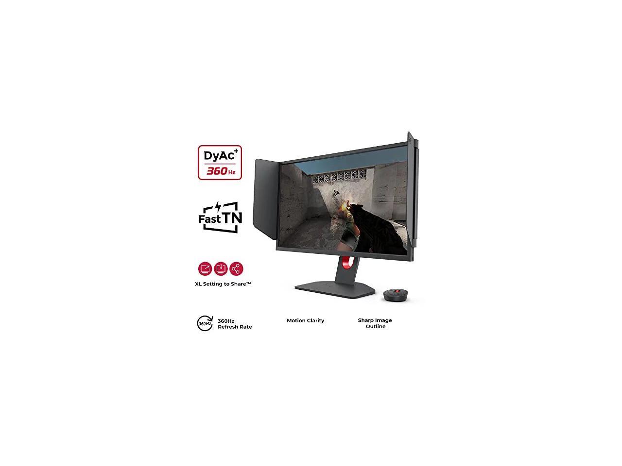 BenQ Zowie XL2566K 24.5" Full HD LED Gaming LCD Monitor - 16:9 - Dark ...