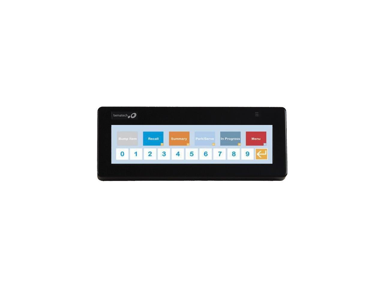 Bematech KB1700-G-BK-RJ-RJ Dell Only, Bump Bar, Black (Nr) Lgnd Sheet G ...