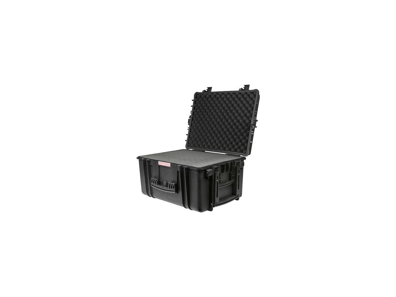 Monoprice Weatherproof Hard Case - 26" x 20" x 14" With Wheels and ...