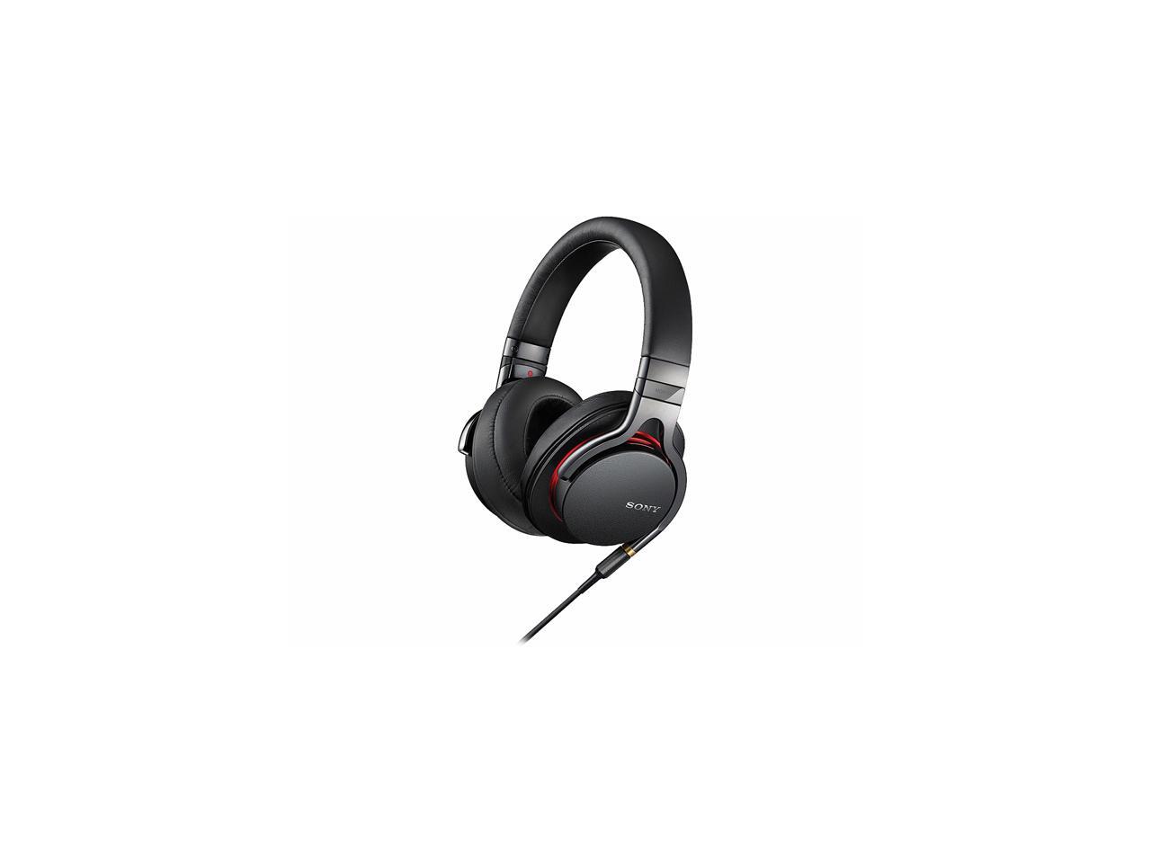 Sony MDR-1A Premium Hi-Res Stereo Headphones (Black) - Newegg.com