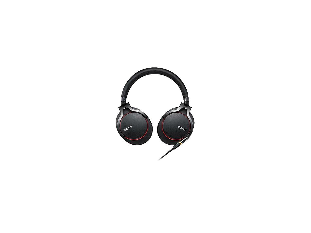 Sony MDR-1A Premium Hi-Res Stereo Headphones (Black) - Newegg.com