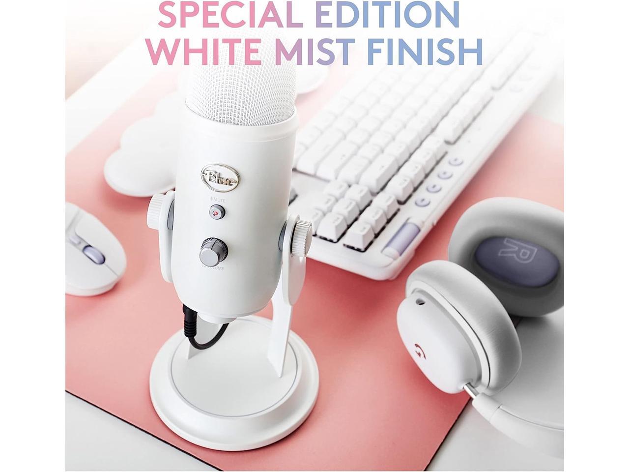 Logitech Blue Yeti Premium USB Gaming Microphone for Streaming, Blue VO ...