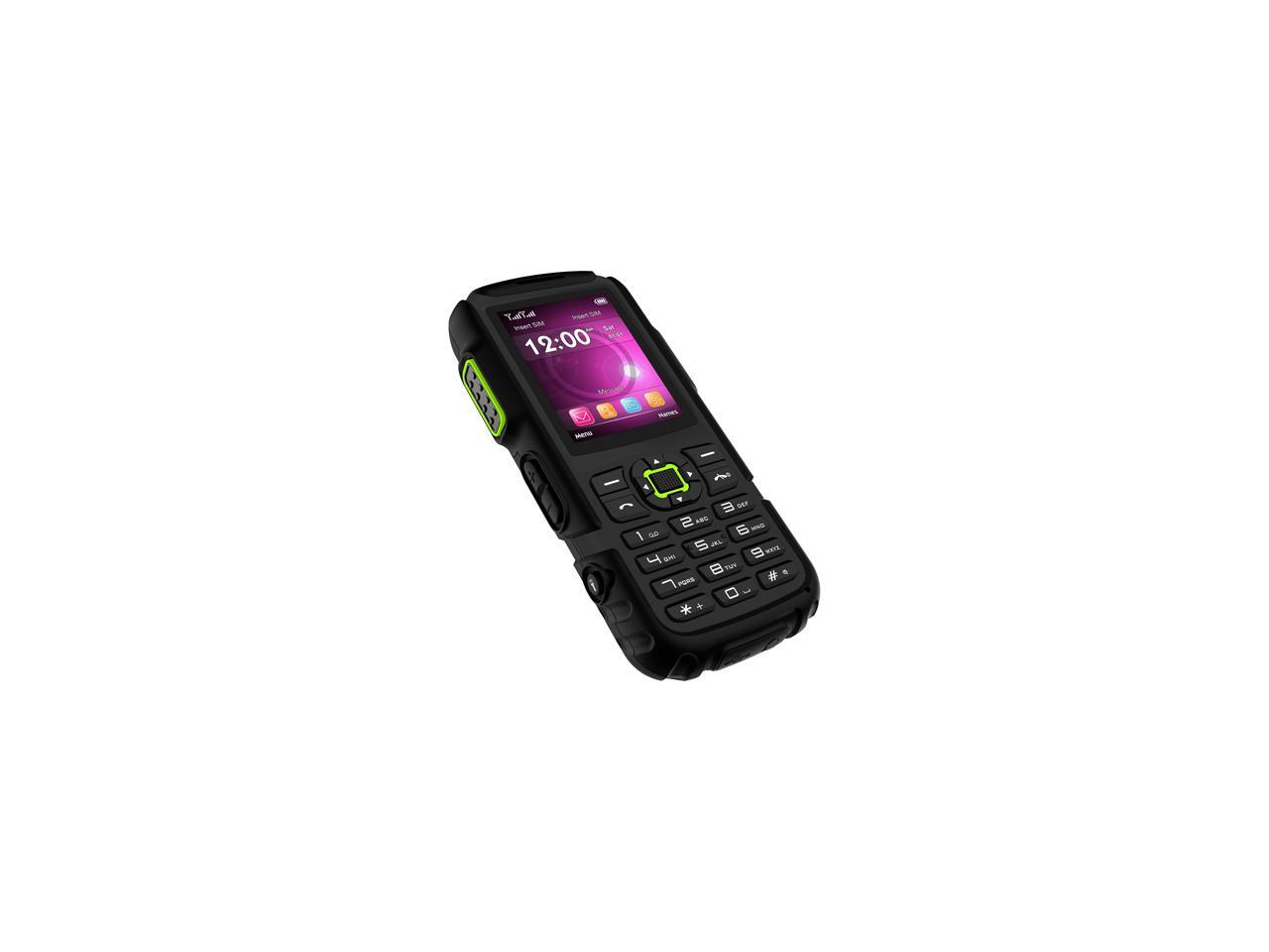 BLU Tank Mega T570 Unlocked GSM Rugged Feature Phone (2.4" Green, 32MB ...