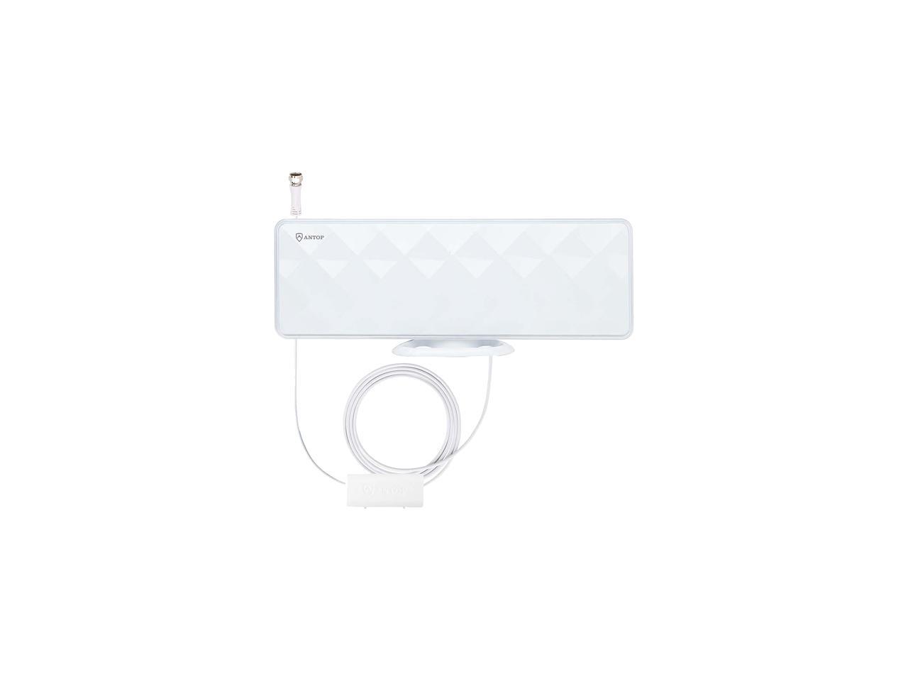 Antop Flat-Panel AT-201B Indoor HDTV Antenna with Smartpass Amplifier ...