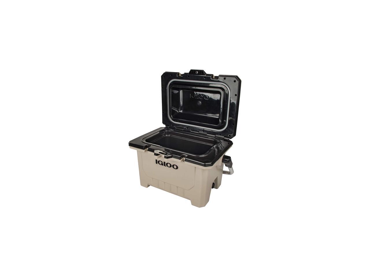 IGLOO 24 Quart IMX Lunch Beverage Ice Cooler Tan/Black 00049857 ...