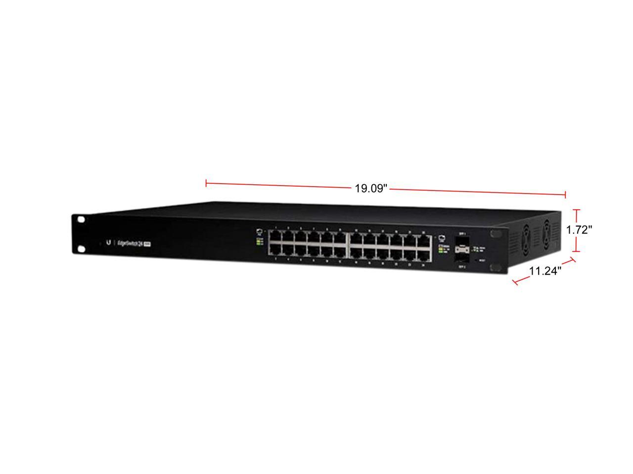 Ubiquiti EdgeSwitch 24 - switch - 24 ports - managed - rack-mou (UBI-ES ...