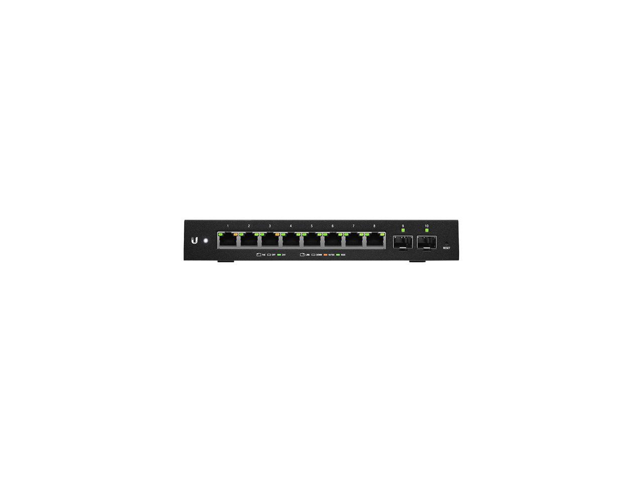 Ubiquiti EdgeSwitch 10XP Managed PoE Switch with SFP Ports - Newegg.com