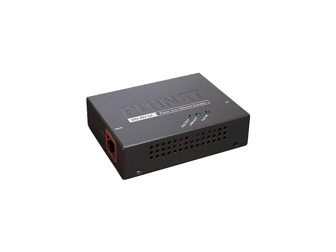 PLANET POE-E101 IEEE 802.3af Power Over Ethernet Extender - Newegg.com