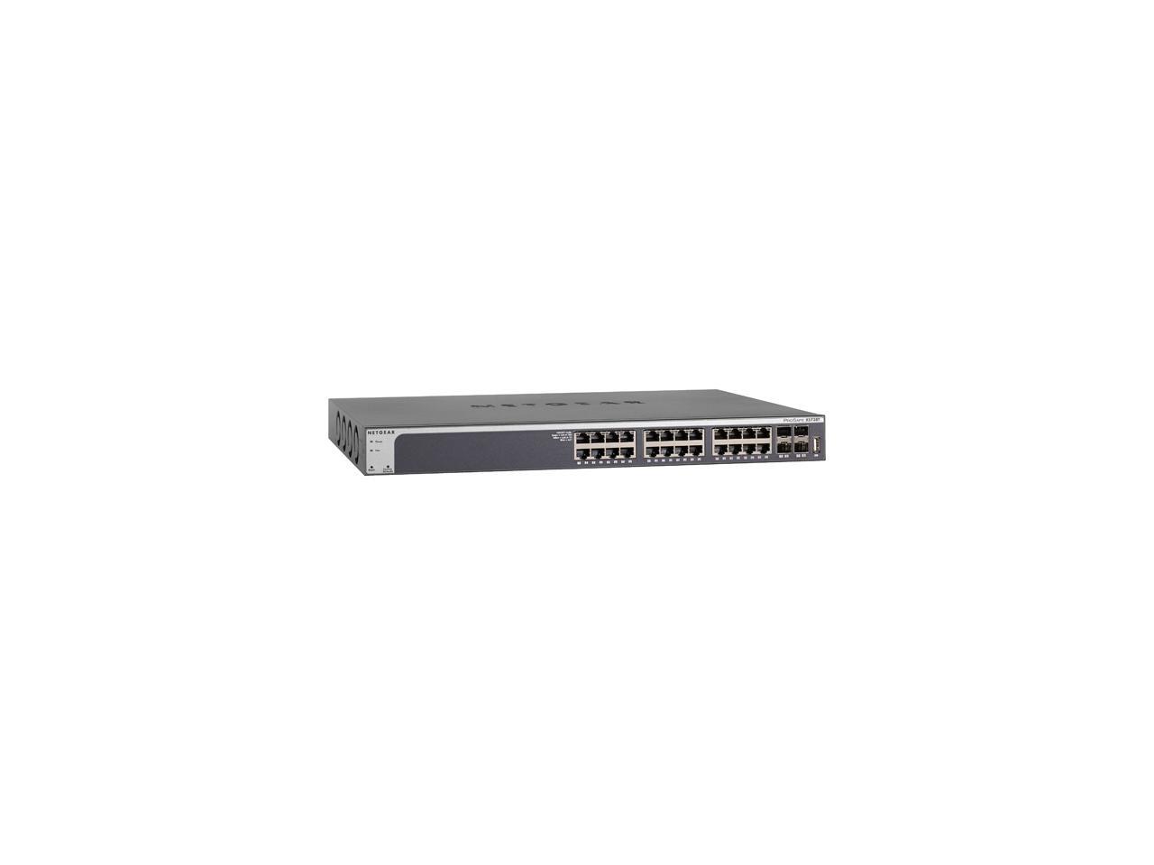 NETGEAR ProSAFE XS728T 28-Port 10-Gigabit Ethernet Smart Managed Switch ...