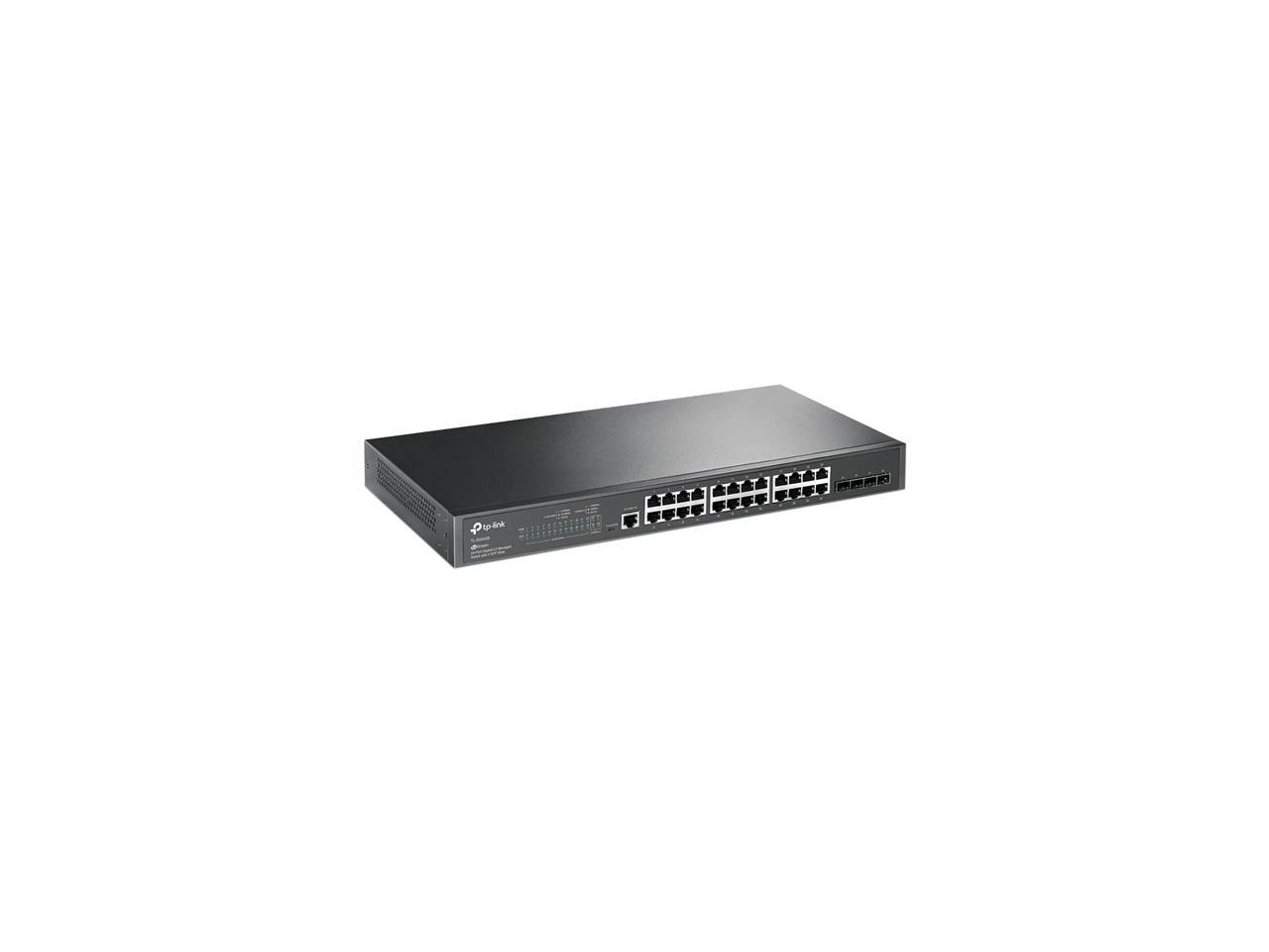 TP-Link TL-SG3428 | 24 Port Gigabit Switch, 4 SFP Slots | Omada SDN ...
