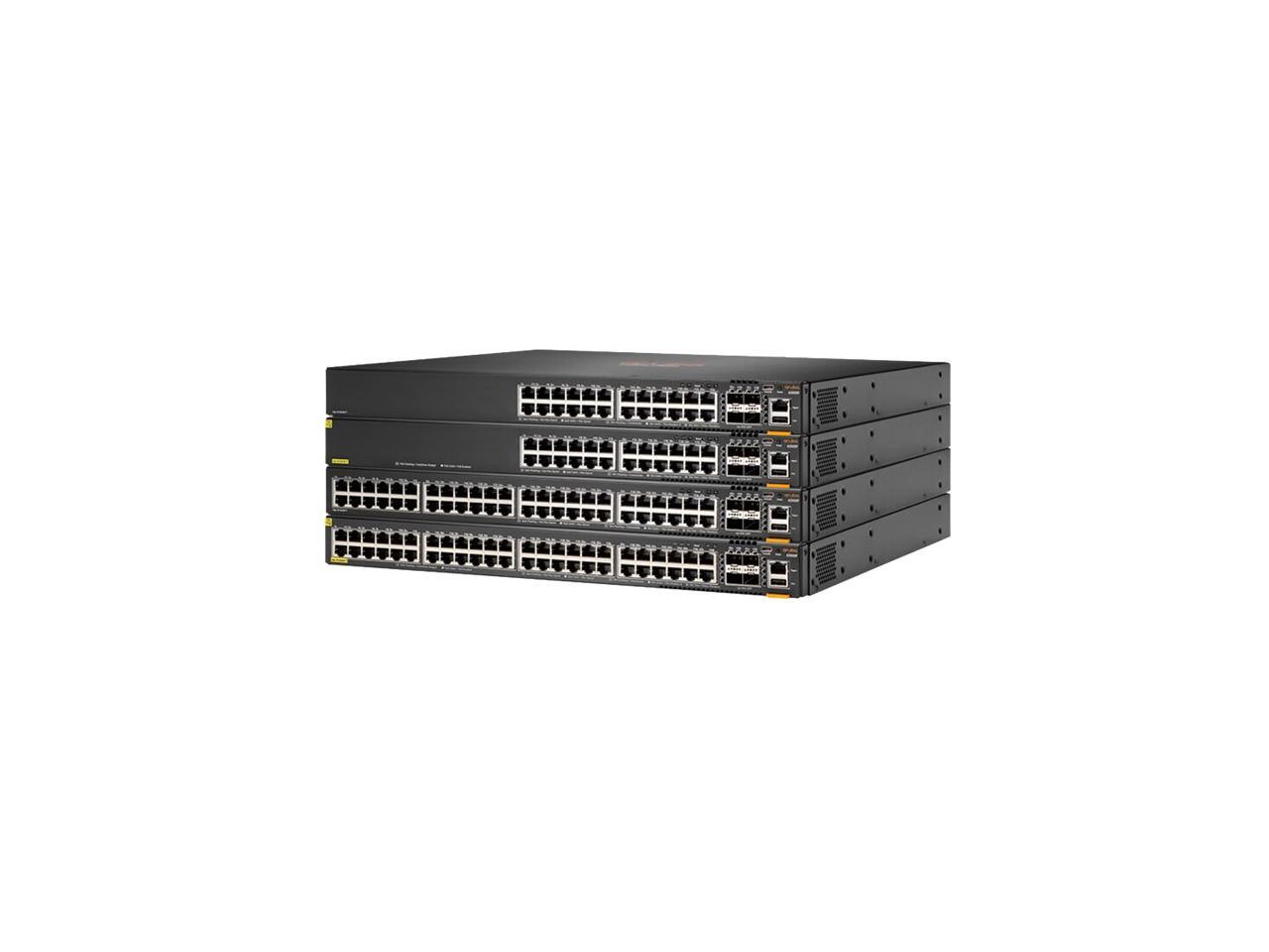 Aruba 6300F 48-Port 1Gbe Class 4 Poe And 4-Port Sfp56 Switch - Newegg.com