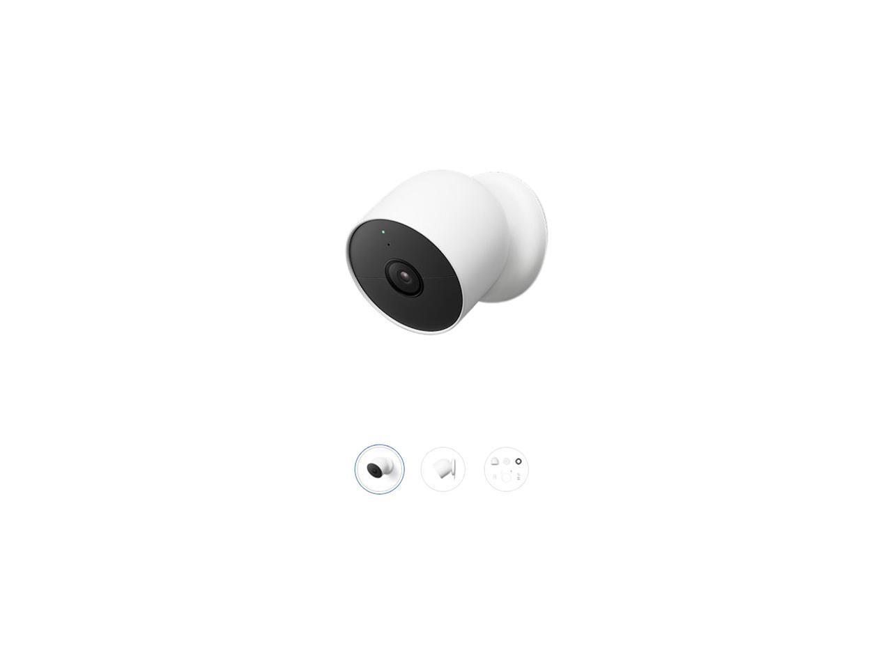 Google Nest GA01317-US Camera Battery Outdoor/Indoor 2-Way Talk IP54 ...