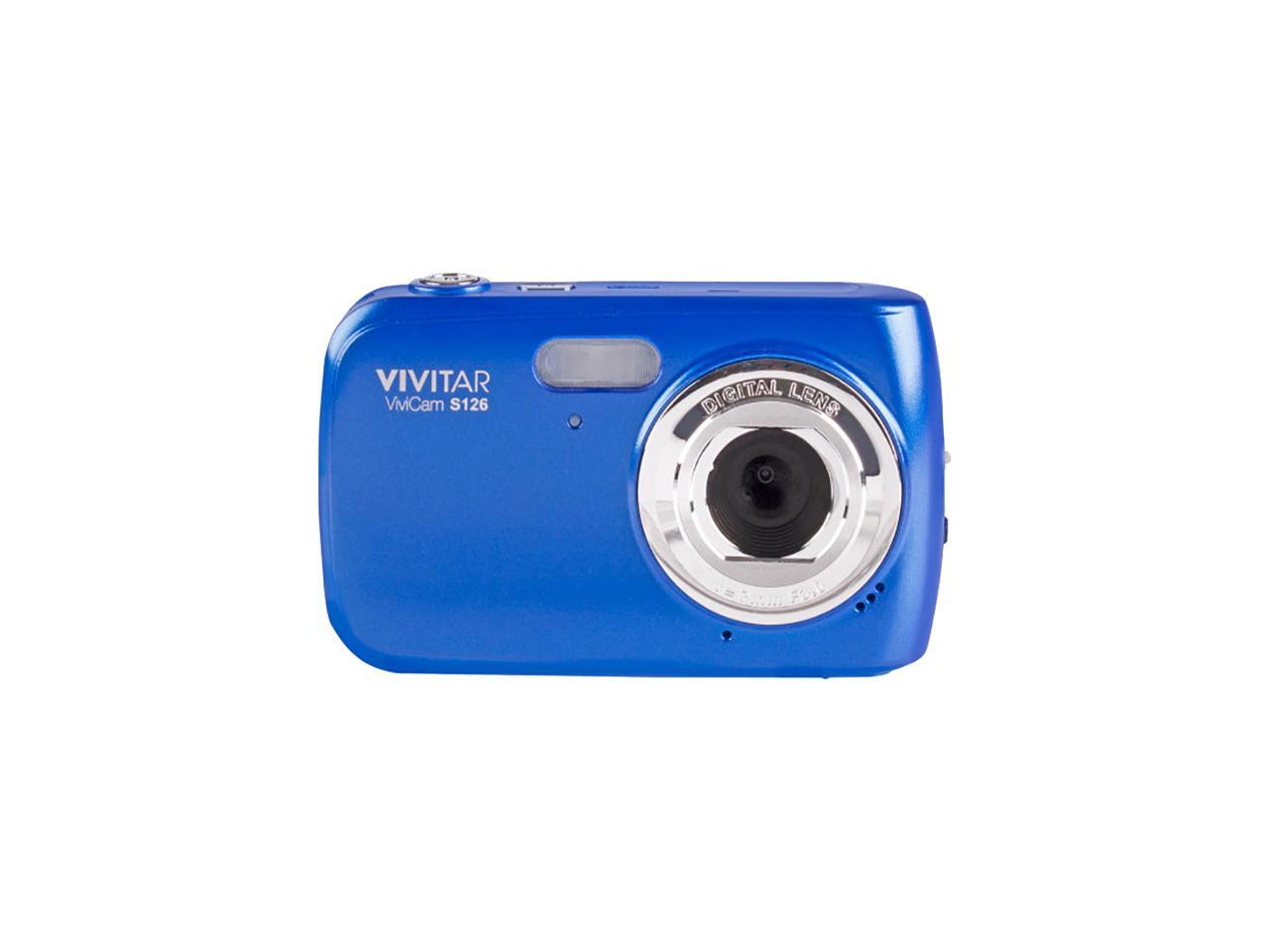 Vivitar 16.1 MP Digital Camera with 1.8" Preview Screen - Blue - Newegg.com