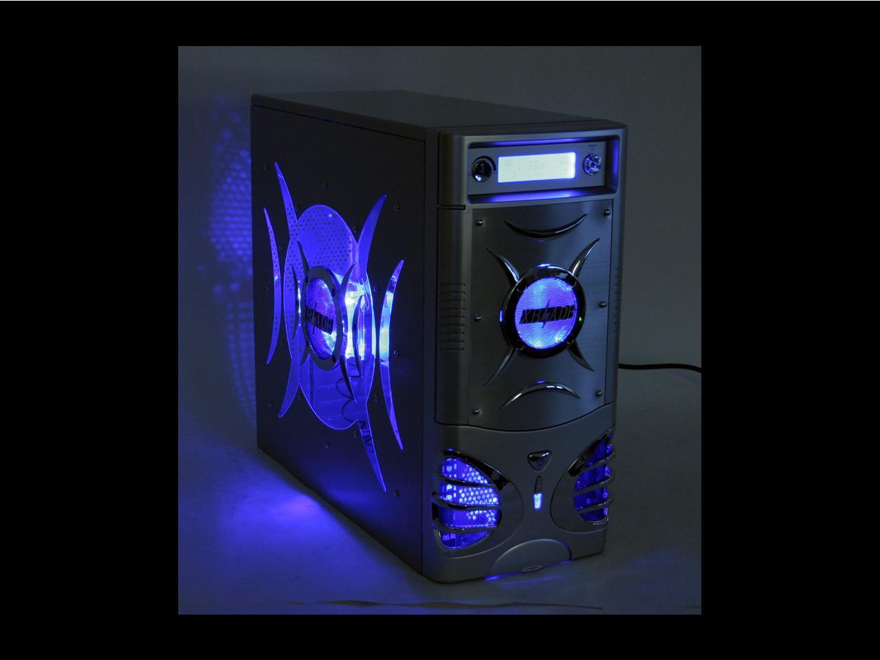 ATOP XBlade AT859A-SV-LCD Silver Computer Case - Newegg.com