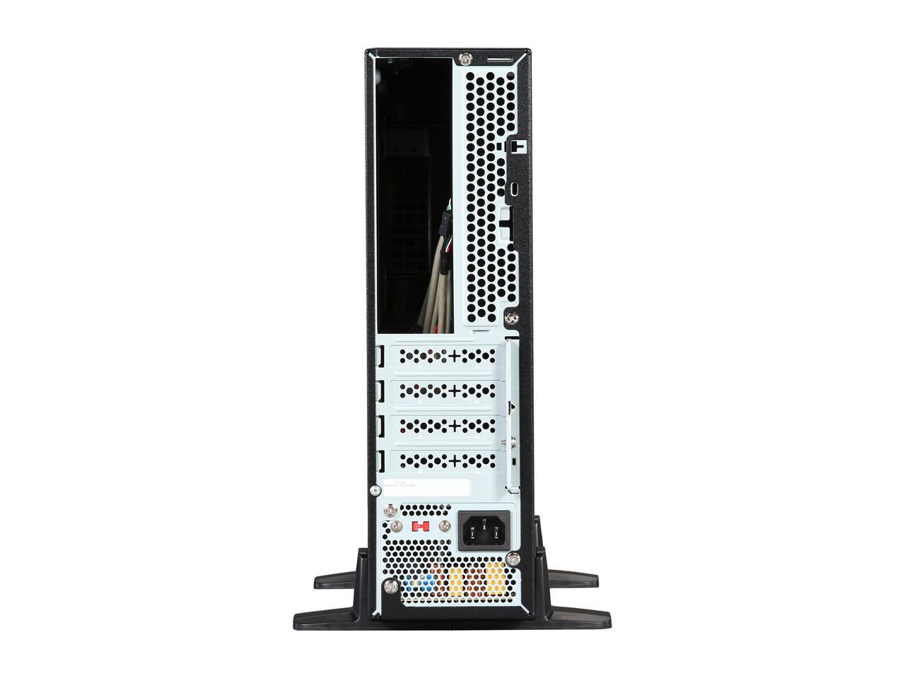 In Win BL631 SFF mATX Slim case with IP-S300FF1-0 H Haswell Ready power ...