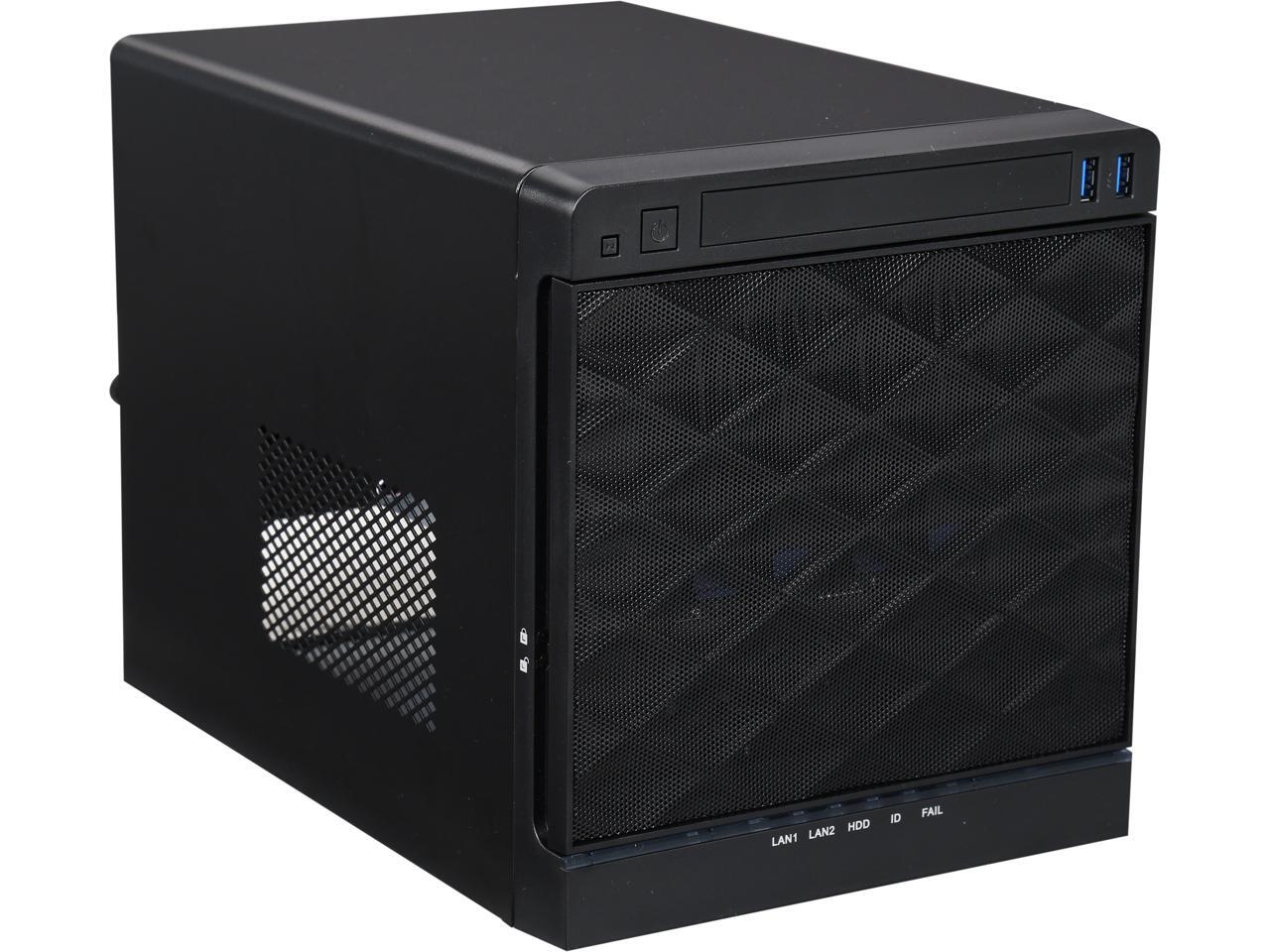 IN WIN IW-MS04-S2-S265 Black 0.8 mm SGCC Mini ITX (M/B cooler maximum ...