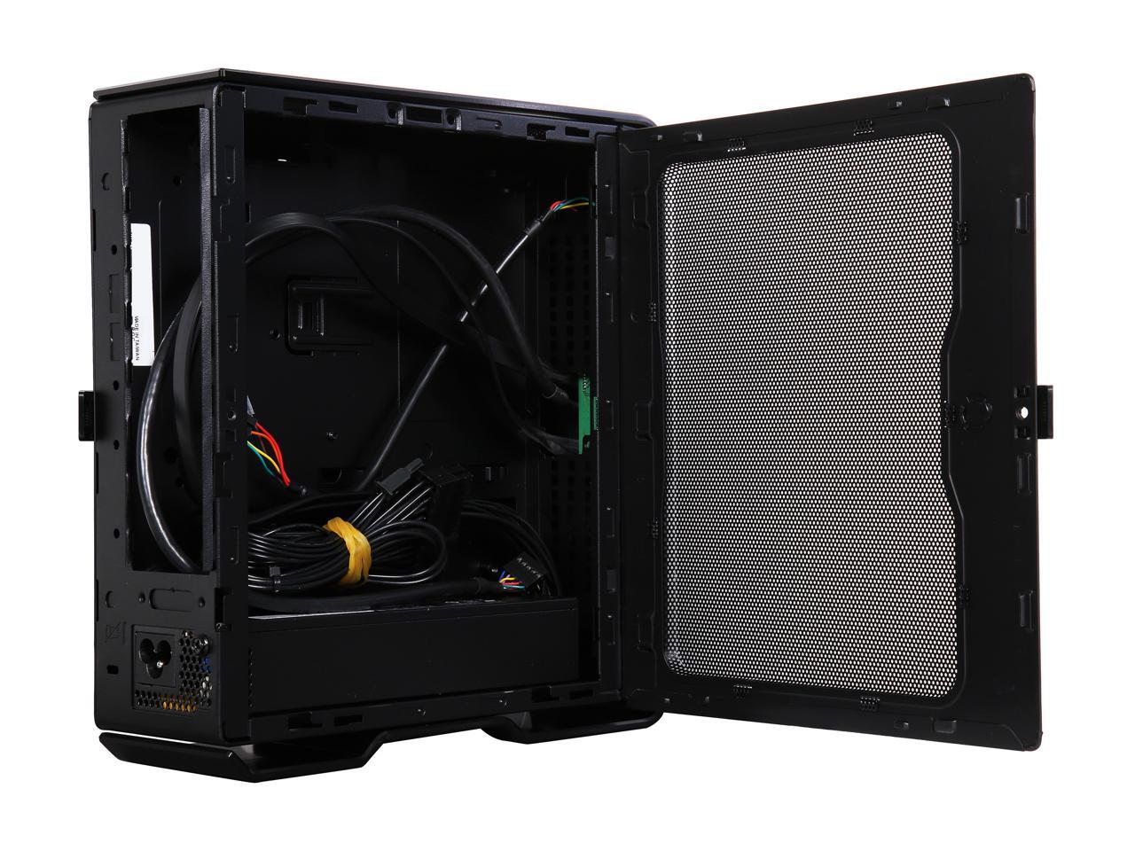 IN WIN Chopin Black Aluminum, SECC Mini-ITX Tower Case 150W Power ...