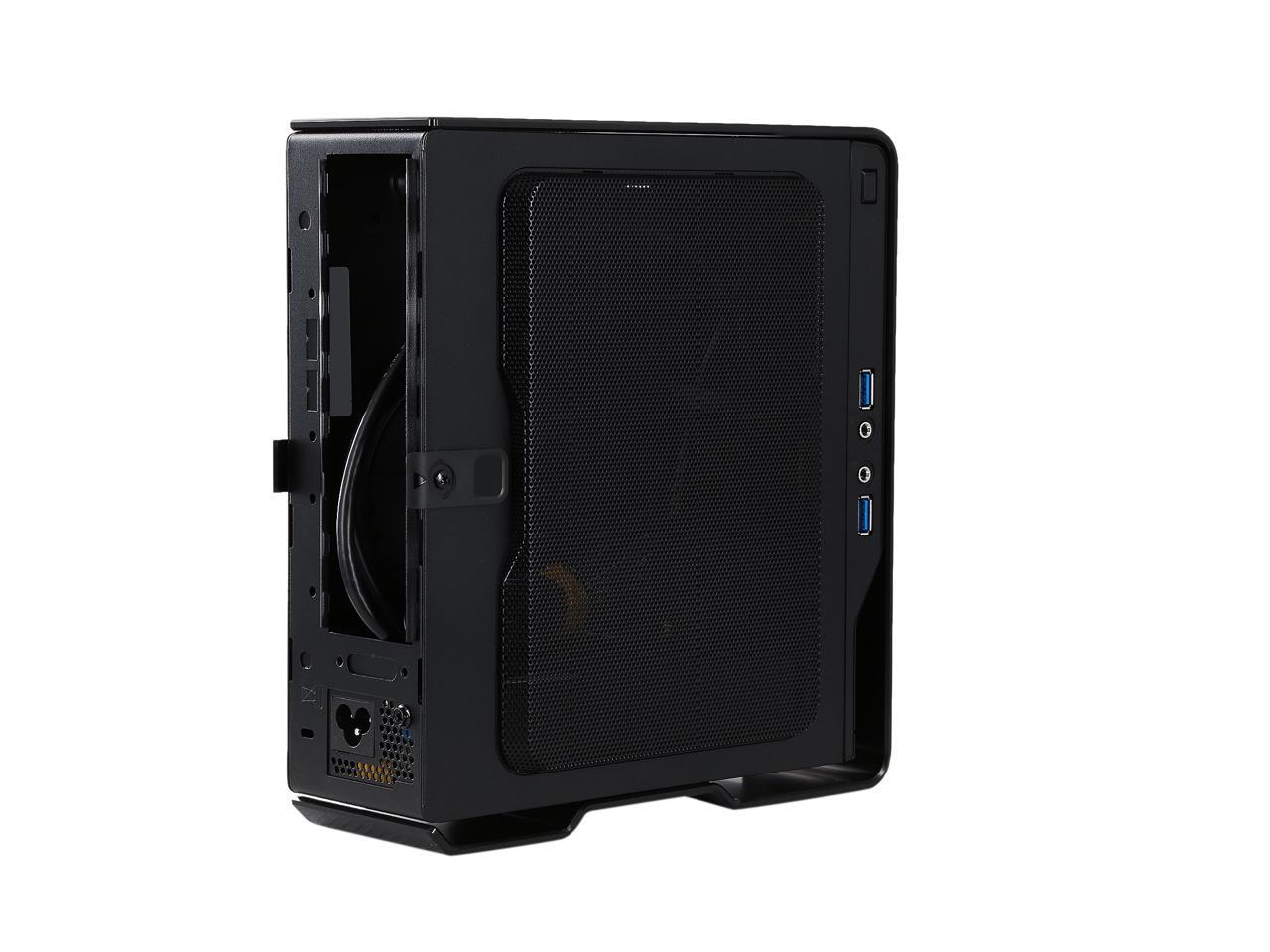 IN WIN Chopin Black Aluminum, SECC Mini-ITX Tower Case 150W Power ...
