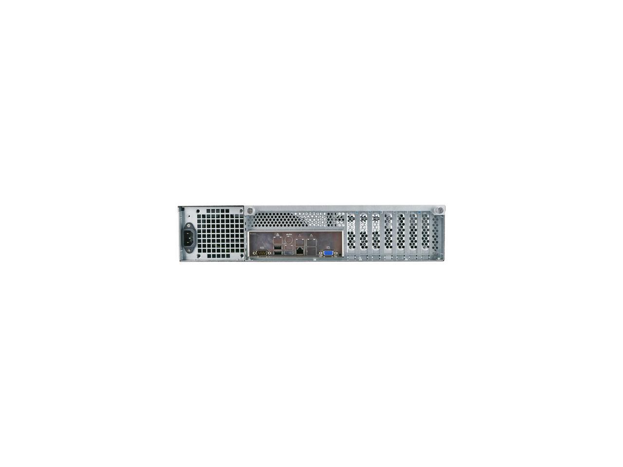 IN WIN IW-R200-02N Silver 2U Rackmount Open-Bay 2U Short Depth Server ...