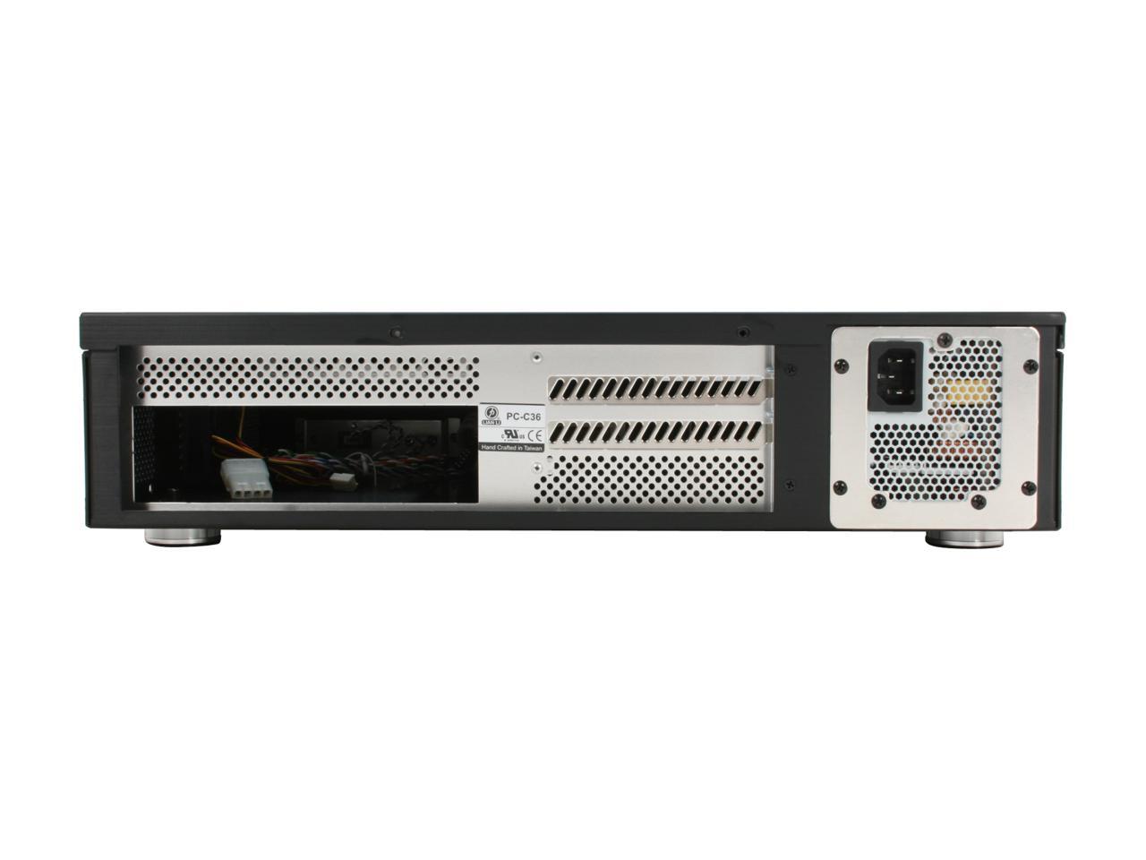LIAN LI Black PC-C36B Micro ATX Media Center / HTPC Case - Newegg.com