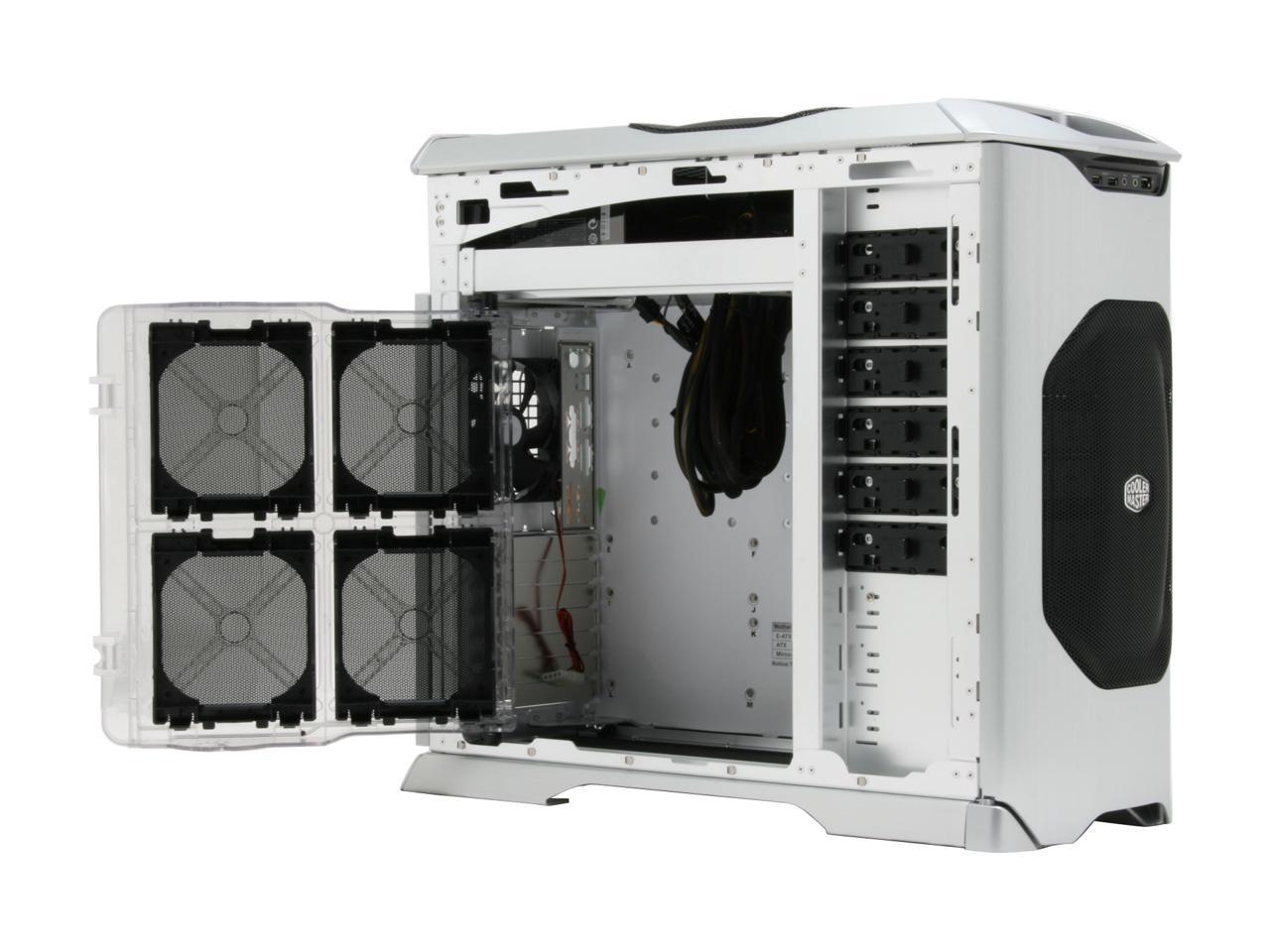 Cooler Master Stacker 830 Evolution RC-830-SSR3-GP Silver Computer Case ...