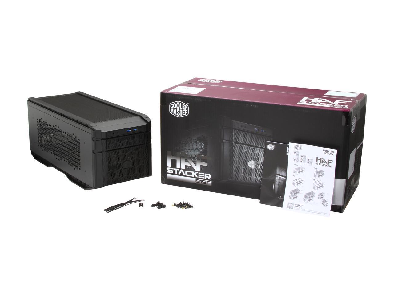 Cooler Master HAF Stacker 915F HAF-915F-KKN1 Black Computer Case ...