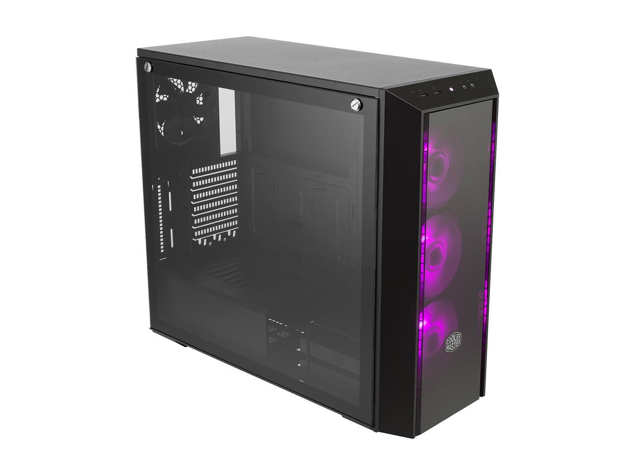 Cooler Master MasterBox Pro 5 RGB ATX Mid-Tower w/ Front DarkMirror ...