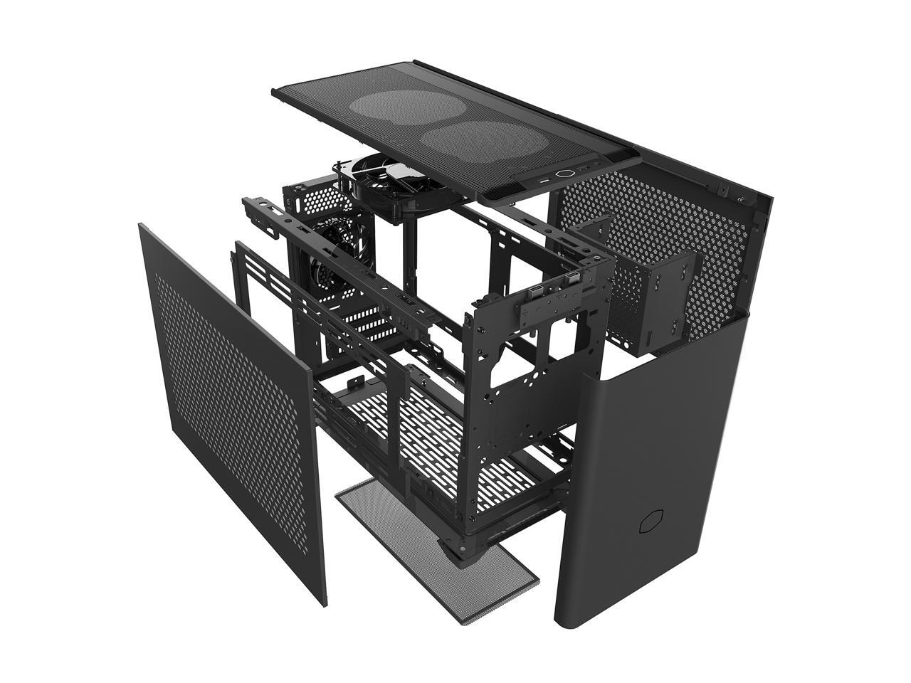 Cooler Master MasterBox NR200P SFF Small Form Factor Mini-ITX Case with ...