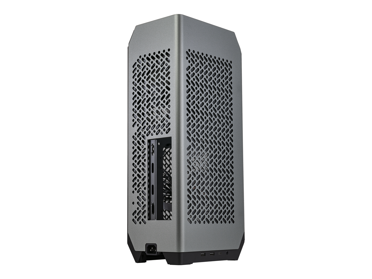 Cooler Master NCORE 100 MAX ITX SFF Tower Case, Custom 120mm AIO, 850W ...