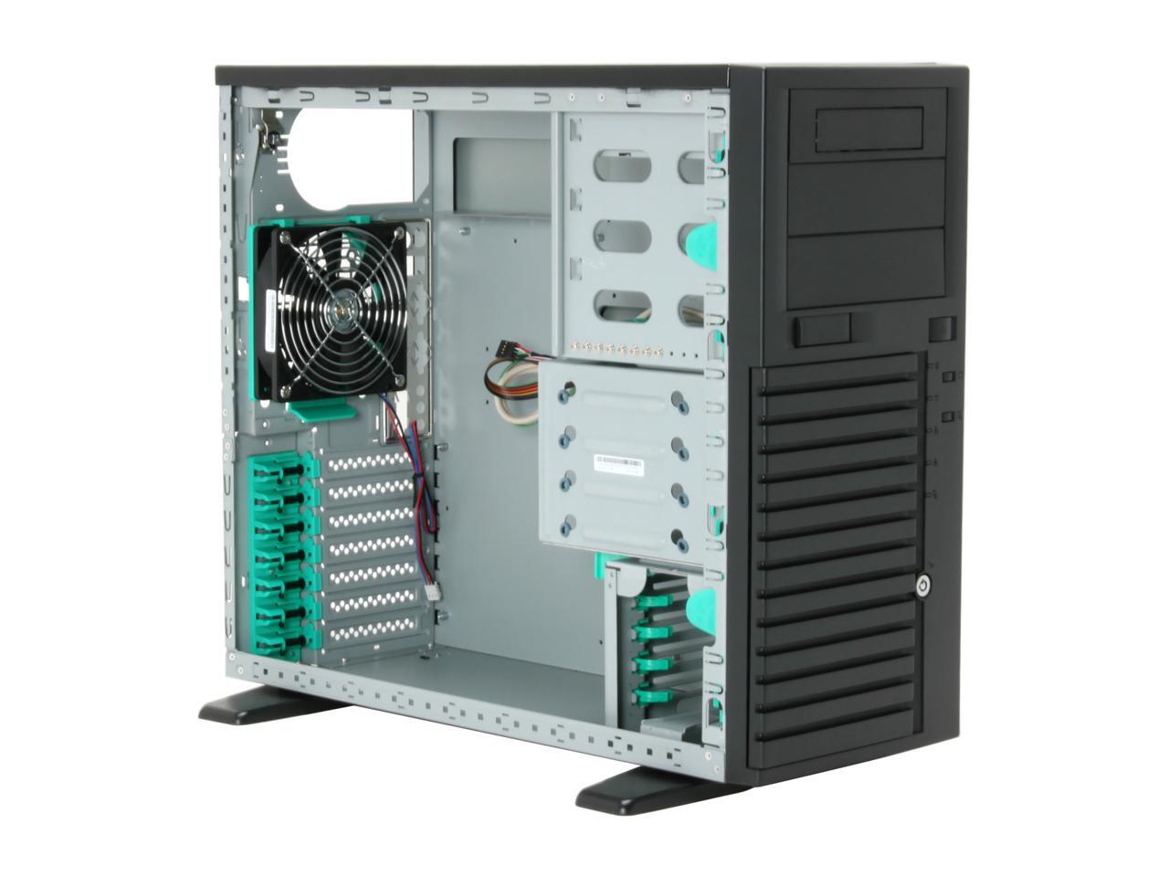 CHENBRO SR20969-CO Black Pedestal Entry level ATX Server/Workstation ...