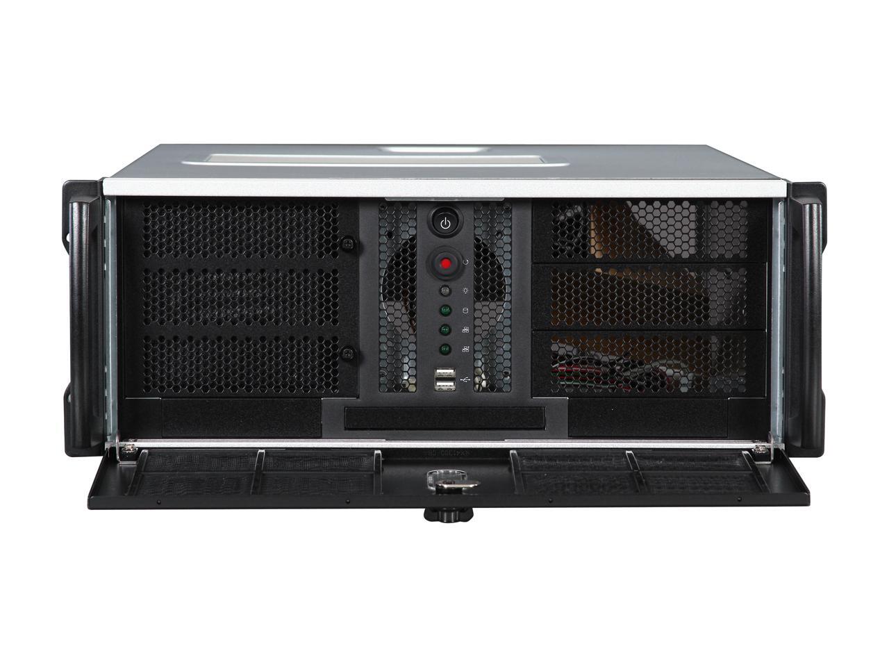 CHENBRO RM41300-FS81 Black 4U Rackmount Server Case for Tesla GPU ...
