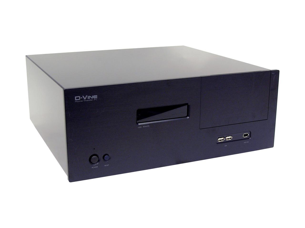 AHANIX Black D4 Media Center X232 ATX Media Center / HTPC Case - Newegg.com