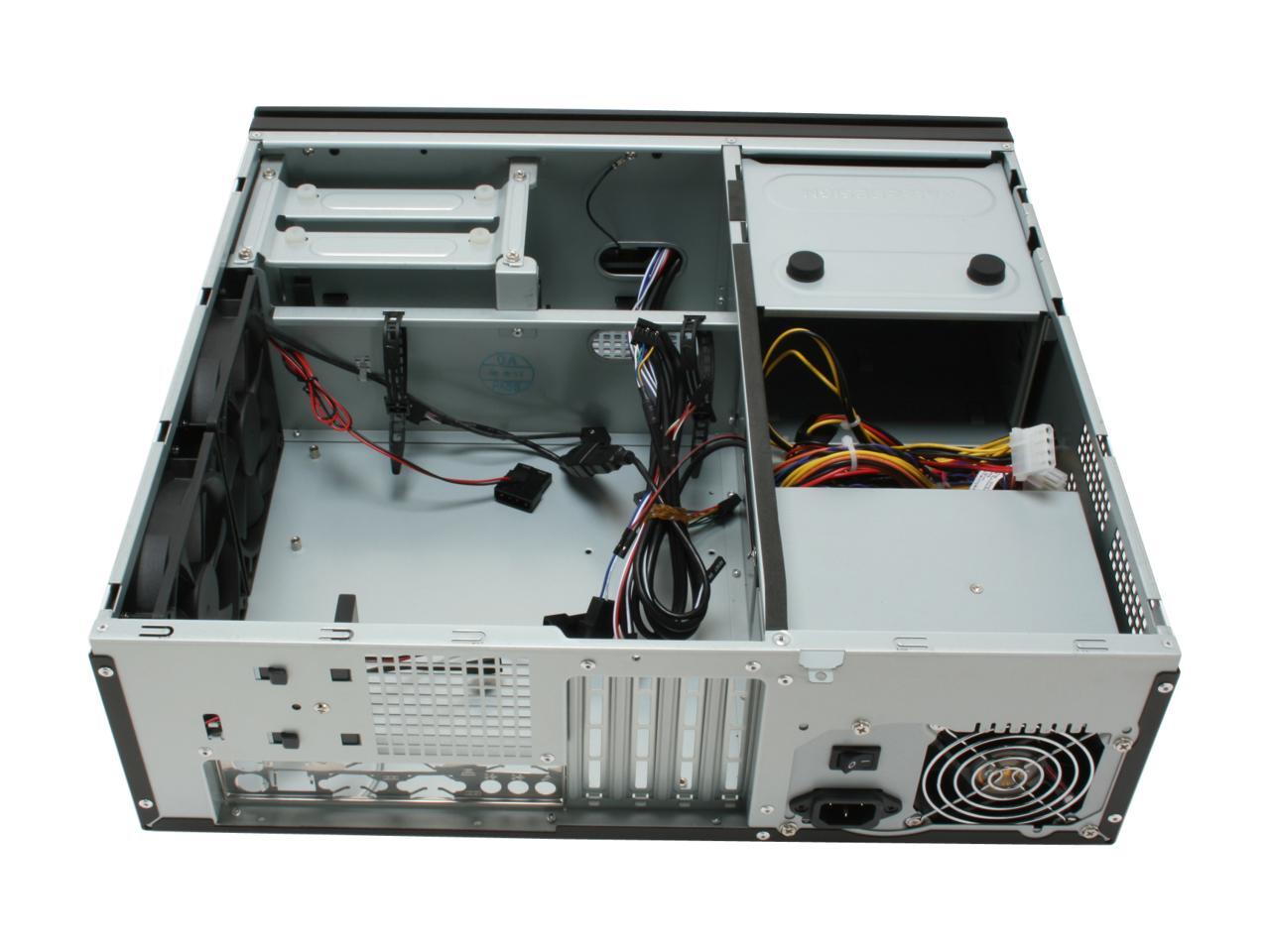 Antec Aluminum Veris Fusion Black 430 Micro ATX Media Center / HTPC ...