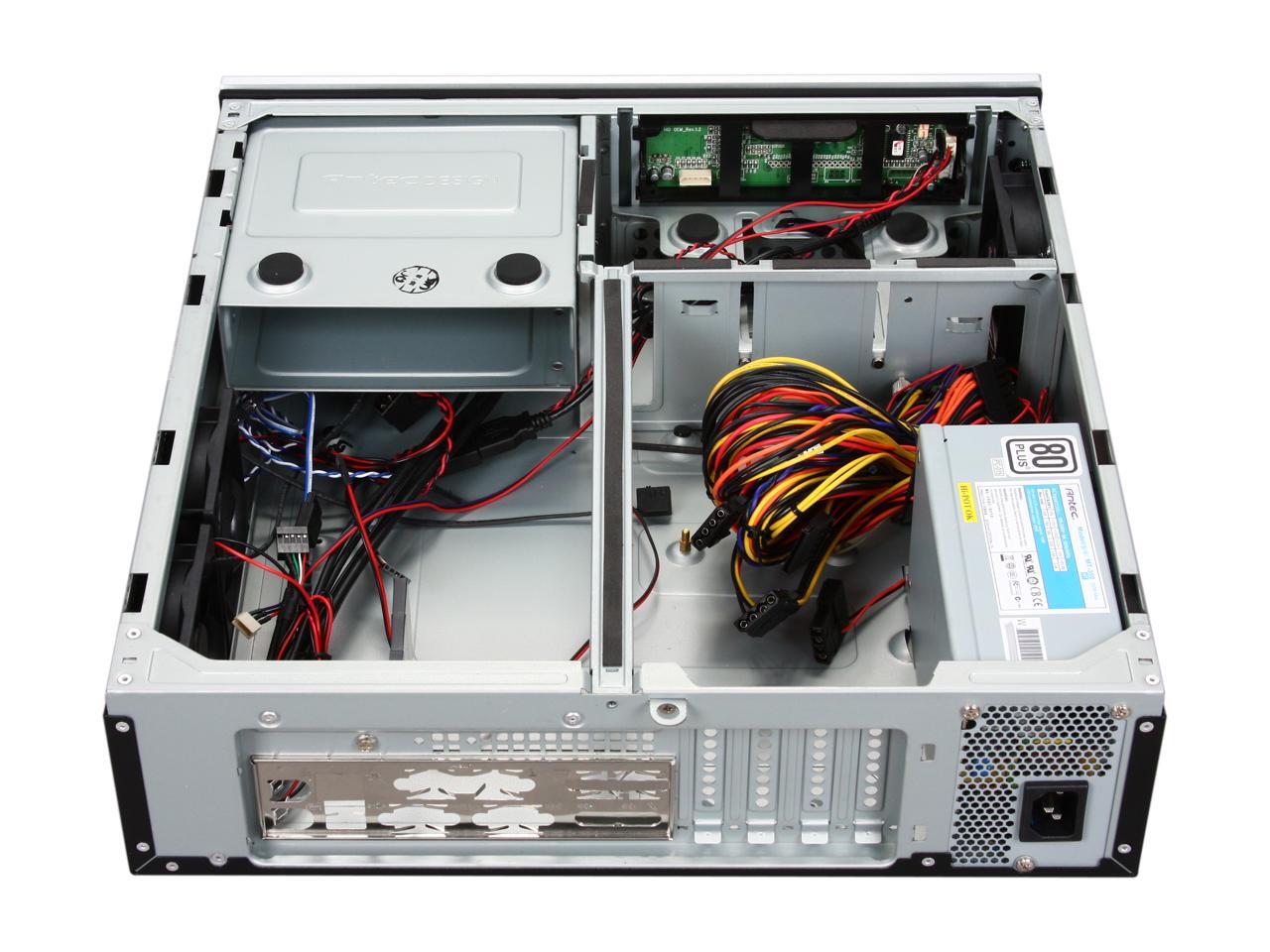 Antec MicroFusion Remote 350 Micro ATX Media Center / HTPC Case ...