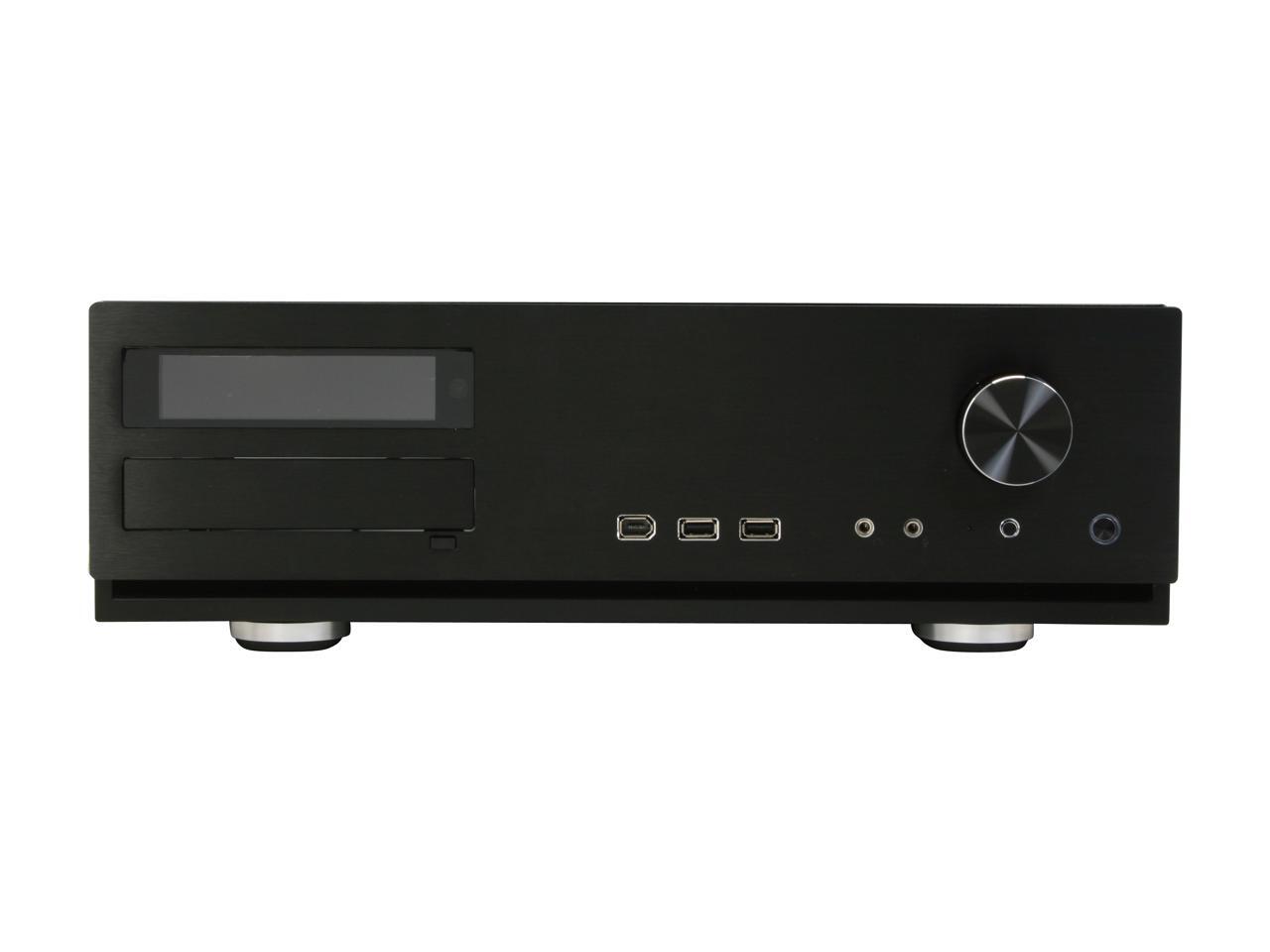 Antec Black Fusion Remote Black Micro ATX Media Center / HTPC Case ...