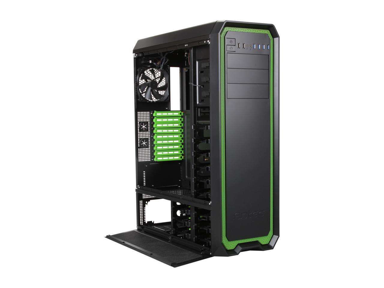 Antec Nineteen Hundred Green Black / Green Computer Case - Newegg.com