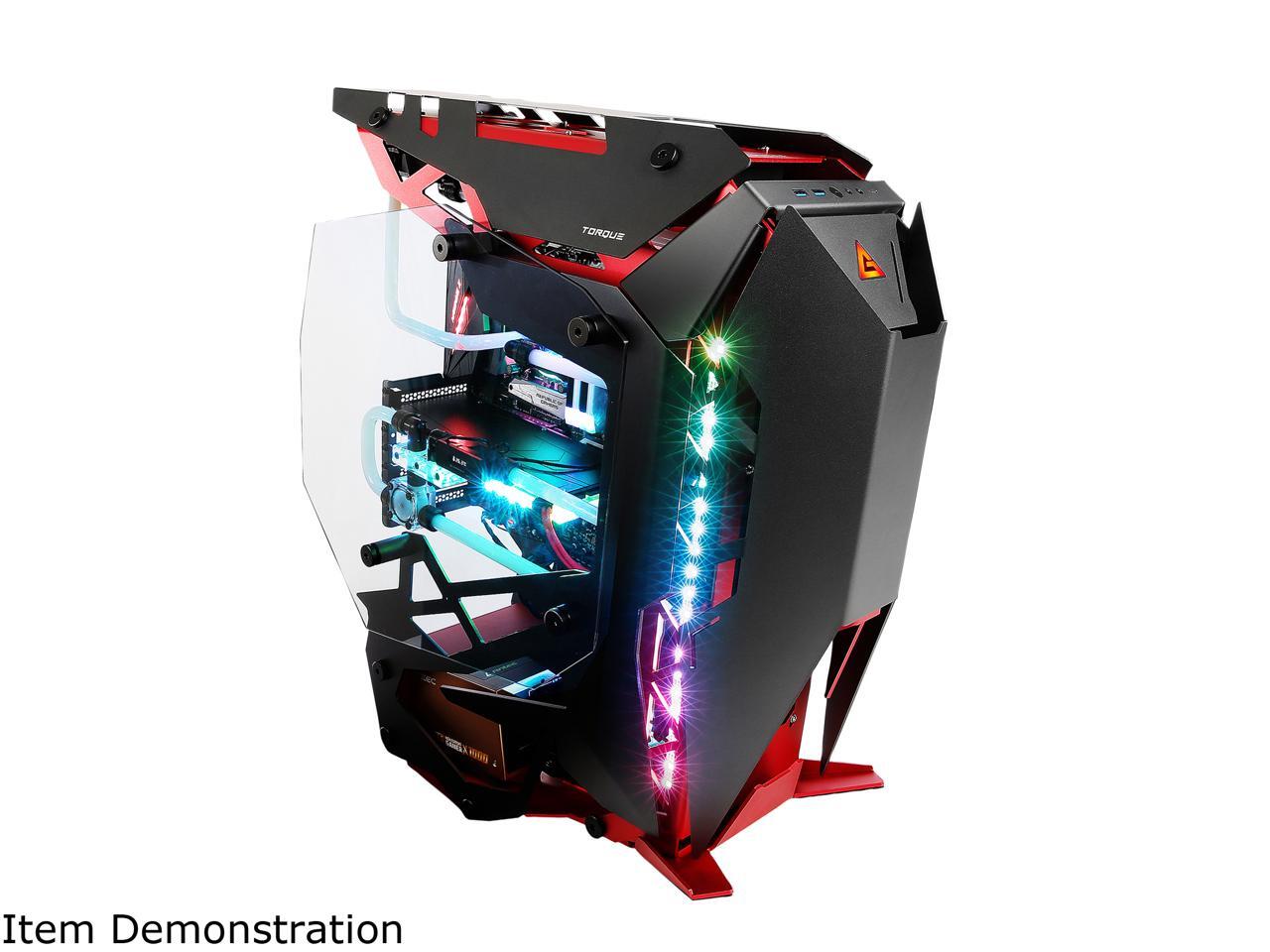 Antec TORQUE Black / Red ATX Mid Tower Computer Case - Newegg.com