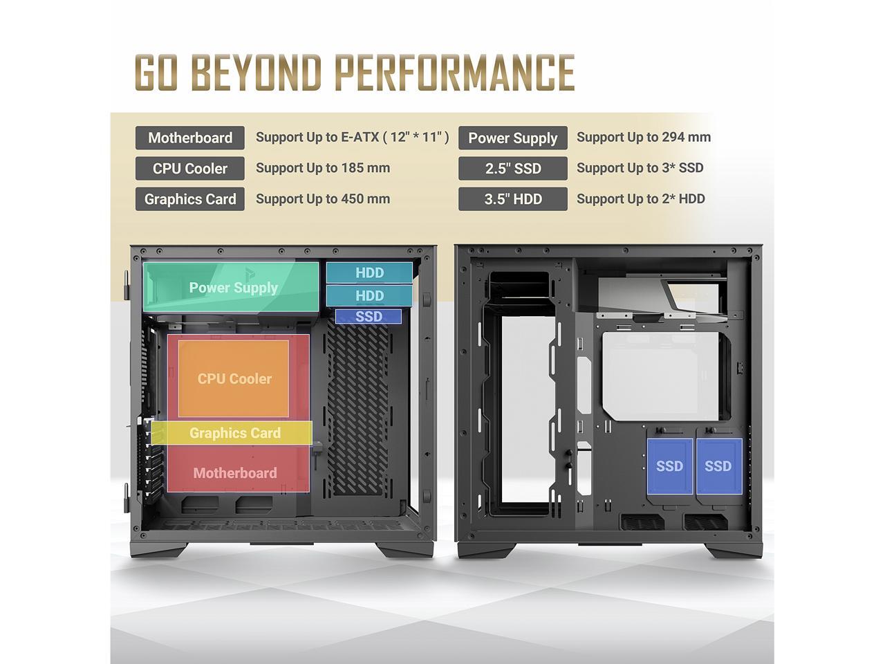 Antec Performance Series P120 Crystal E-ATX Mid-Tower Case - Newegg.ca