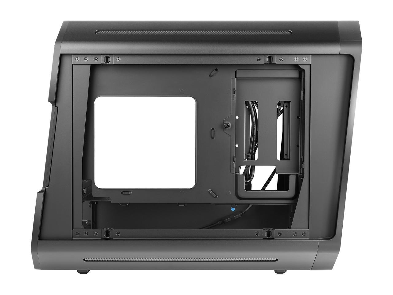 Antec Dark Cube, Dual Front Panels Included, Slide-Open Case Structure ...