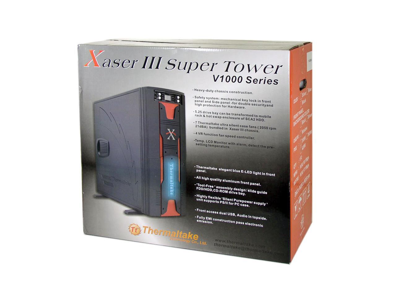 Thermaltake Xaser III V1420D Blue Computer Case - Newegg.ca