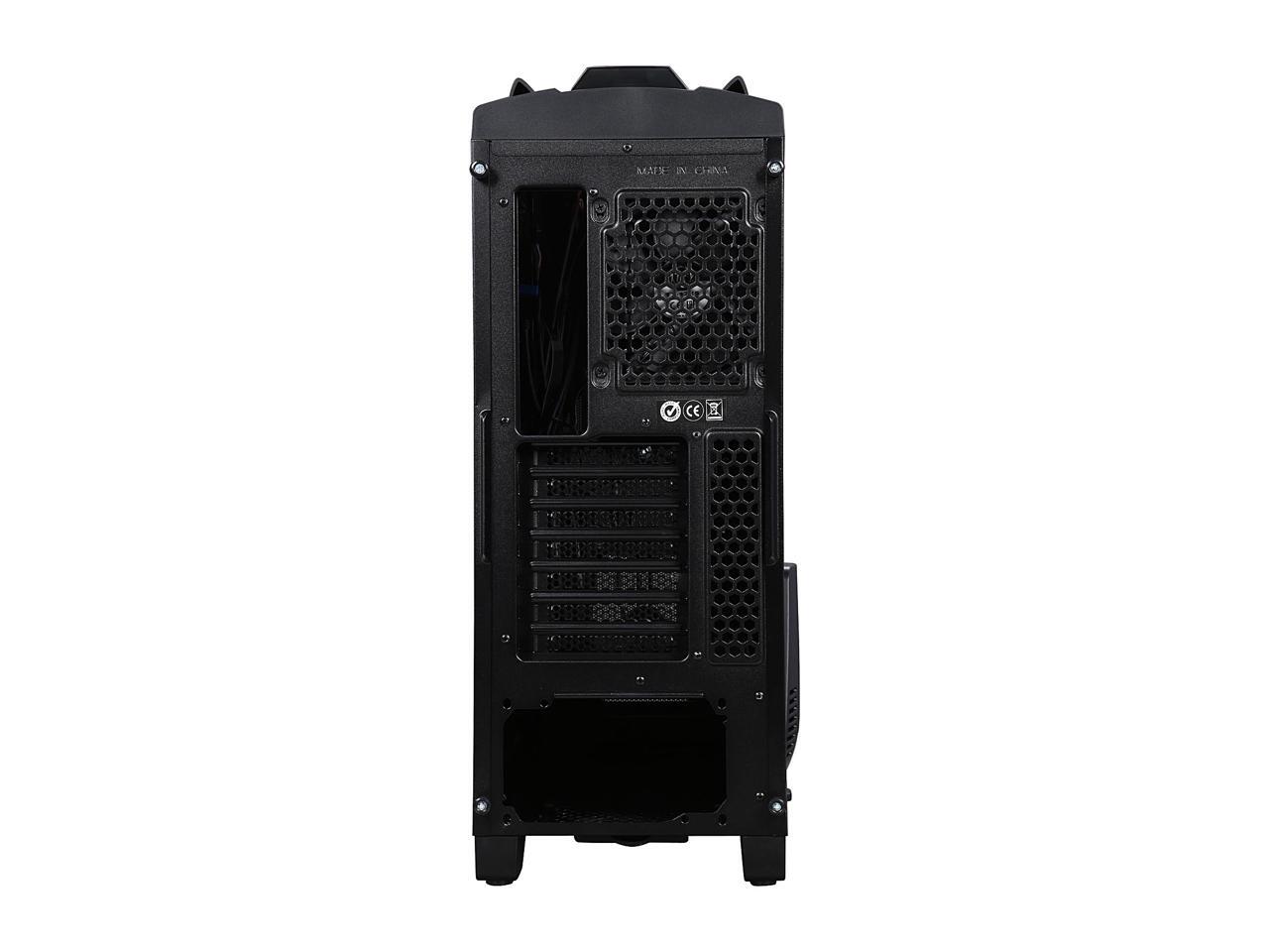 Thermaltake Versa N24 Black SPCC ATX Gaming Mid Tower with PSU Cover ...