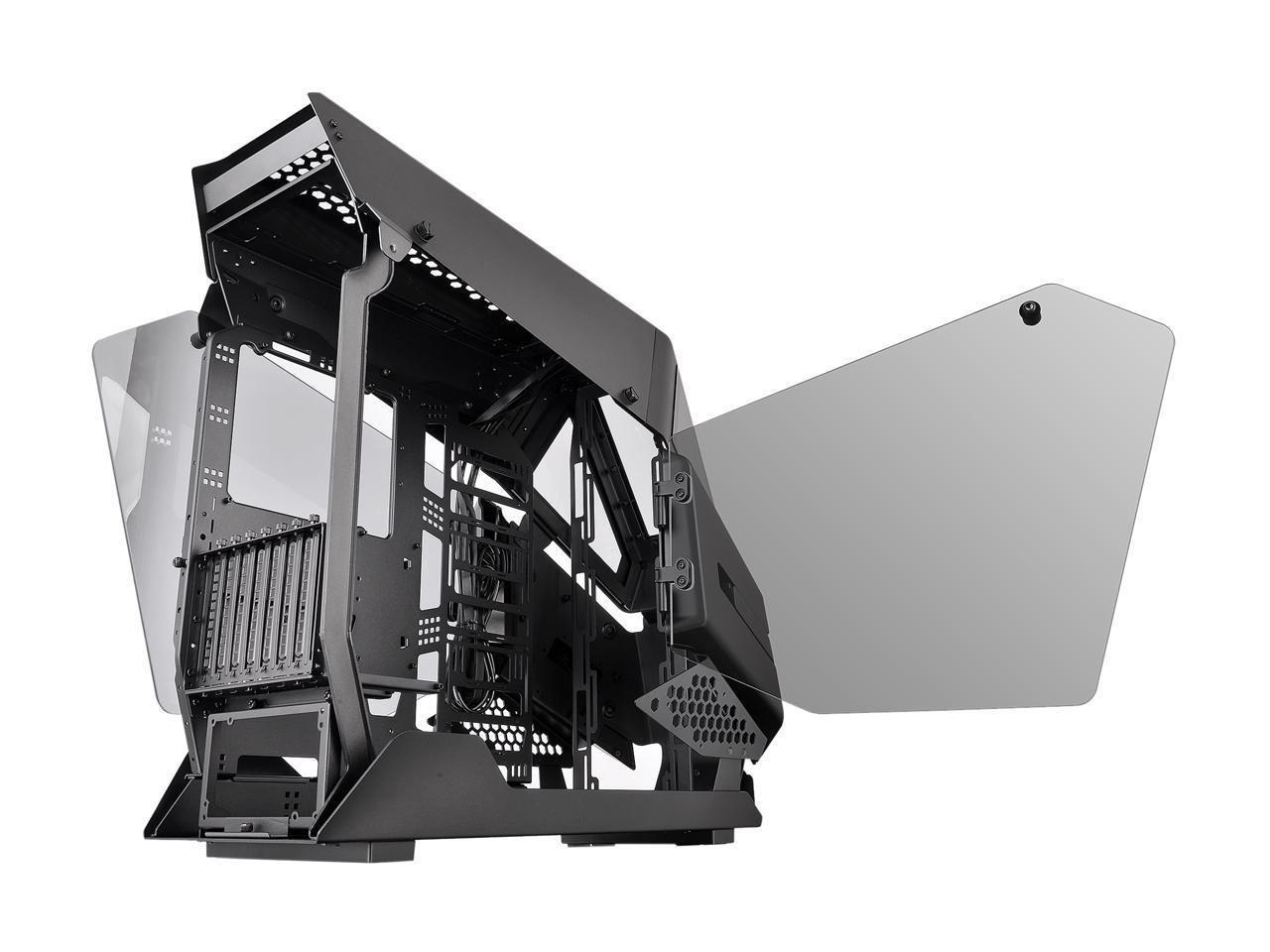 Thermaltake AH T600 Helicopter Styled Open Frame Tempered Glass Swing ...