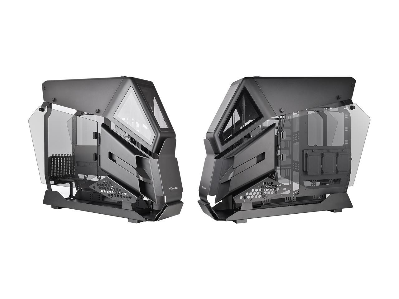 Thermaltake AH T600 Helicopter Styled Open Frame Tempered Glass Swing ...