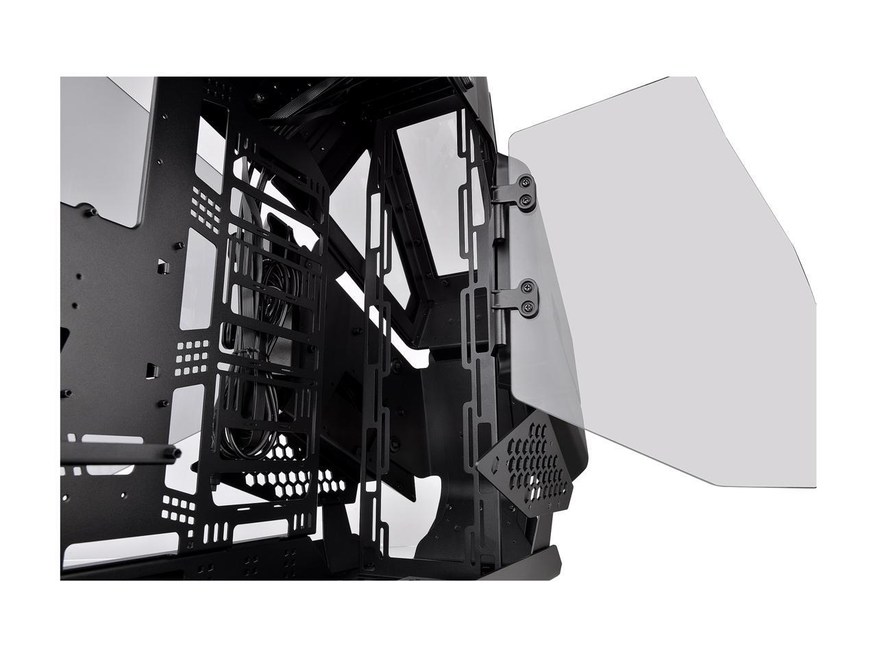 Thermaltake AH T600 Helicopter Styled Open Frame Tempered Glass Swing ...