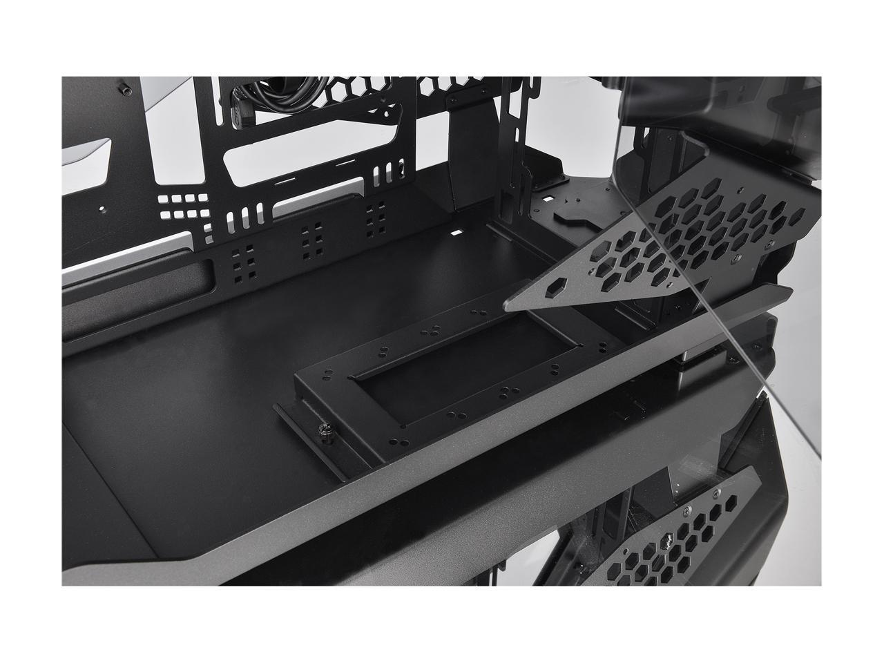 Thermaltake AH T600 Helicopter Styled Open Frame Tempered Glass Swing ...