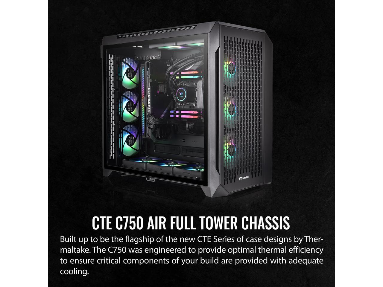 Thermaltake CTE C750 Air E-ATX Full Tower with Centralized Thermal ...