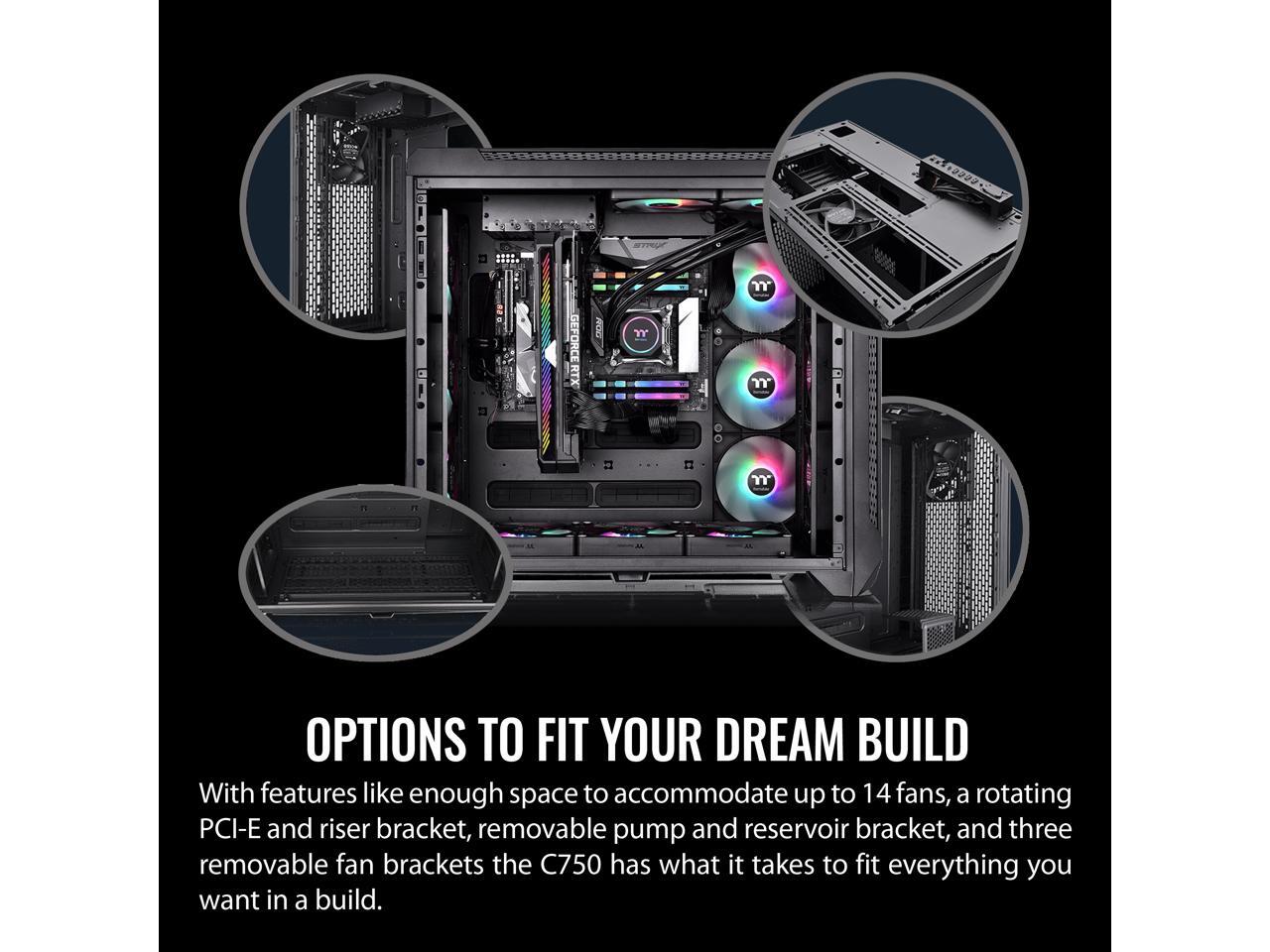 Thermaltake CTE C750 Air E-ATX Full Tower with Centralized Thermal ...