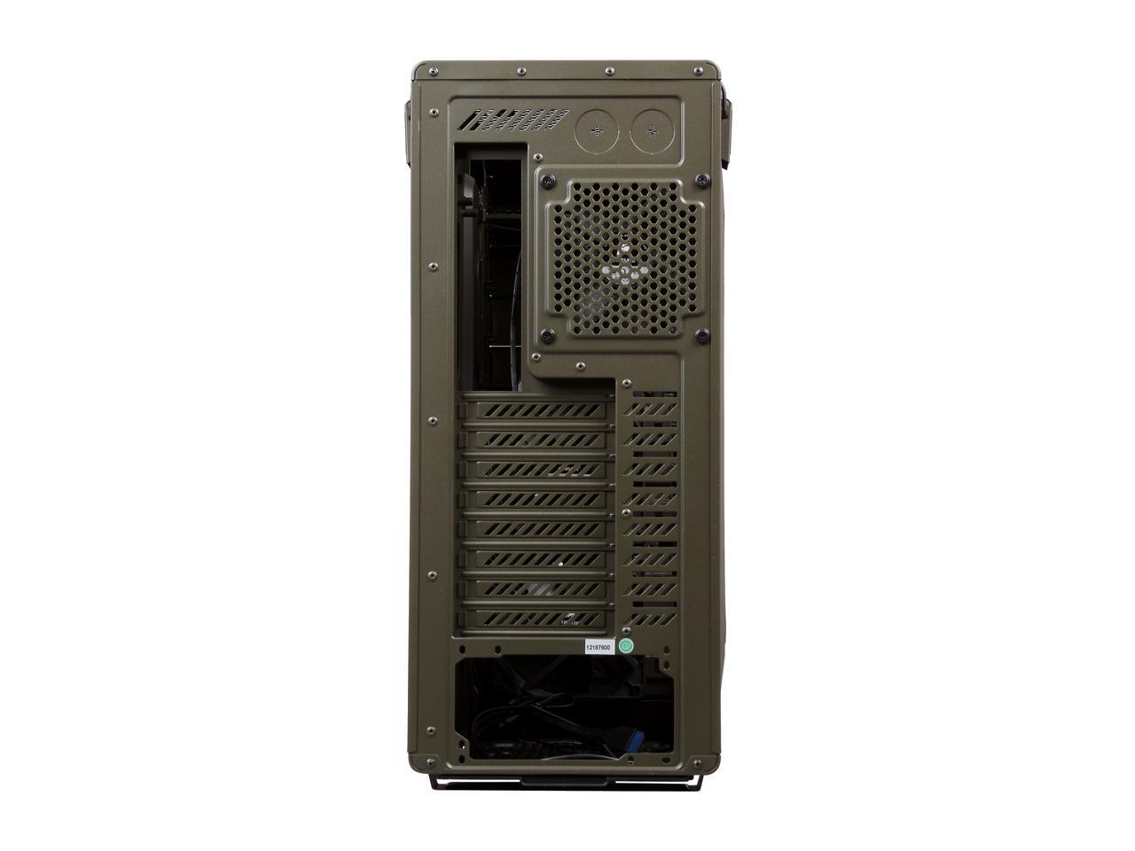 Corsair Vengeance C70 (CC-9011018-WW) Military Green Computer Case ...